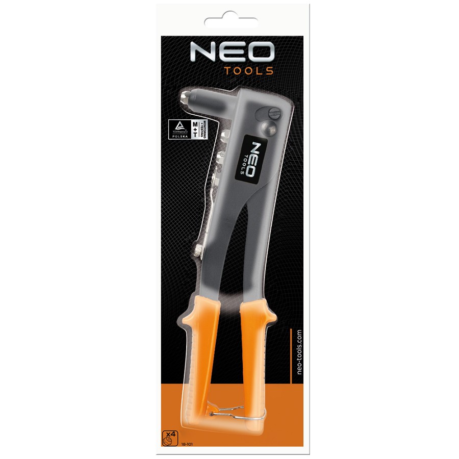 NEO 4 Head Riveter 2.4 - 4.8mm (18-101)